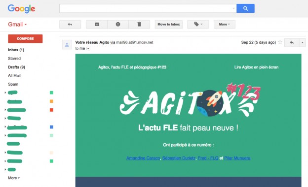 Agitox devient notre infolettre officielle | Agito